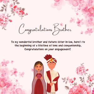 199+ Engagement Wishes for Brother - Best Congratulations Messages ...