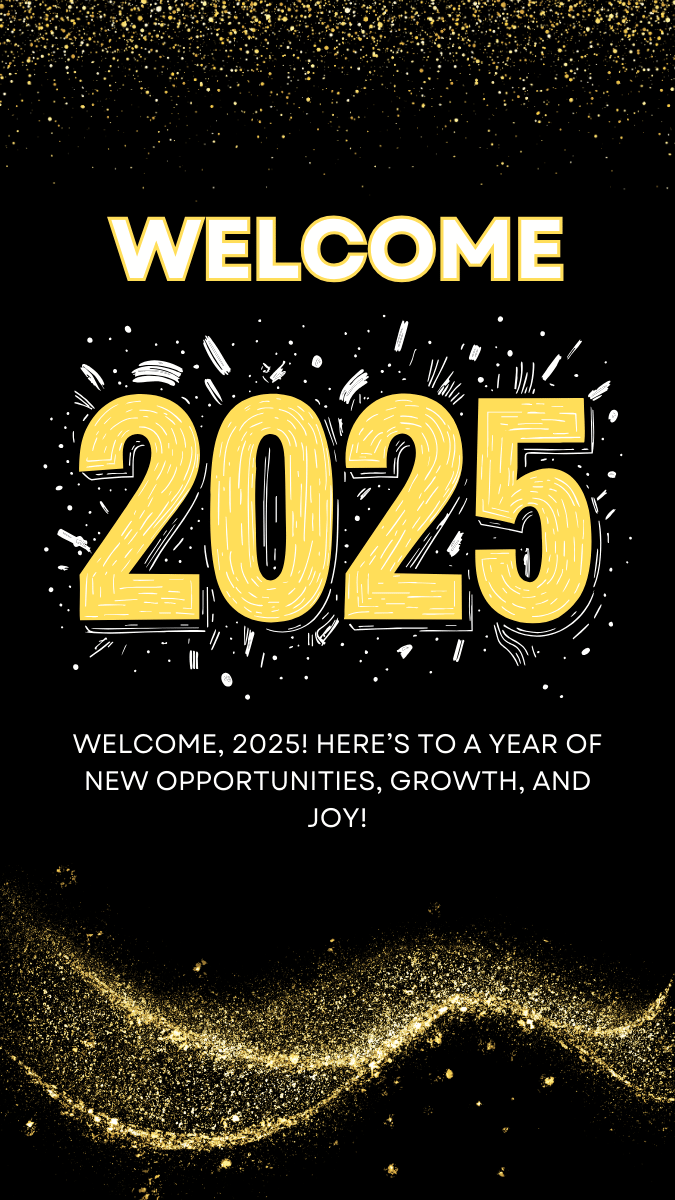469+ New Year 2025 Status Pics, Videos - WhatsApp, Instagram, FB - Very ...